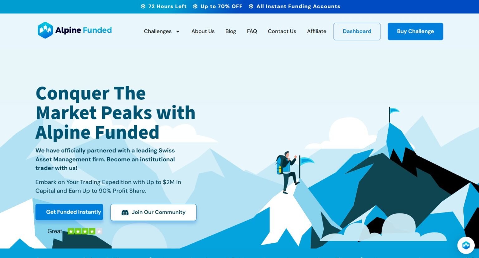 Alpine Funded Review 2025 – Is Alpine Funded a Scam or Legit Broker?